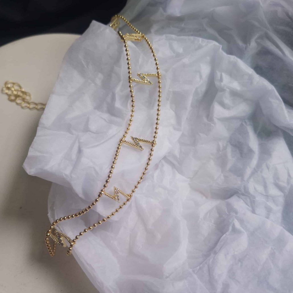 Lightning Bolt Choker – Kamakula